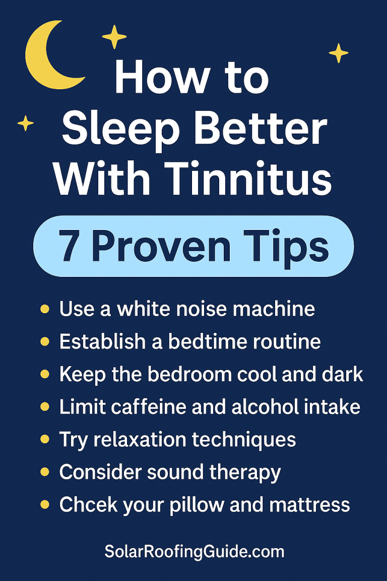 How to Sleep Better With Tinnitus: 7 Proven Tips for a Quieter Night ...