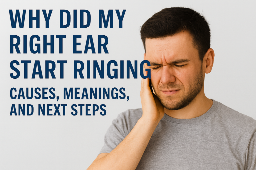 Why Did My Right Ear Start Ringing? Causes, Meanings, And Next Steps ...